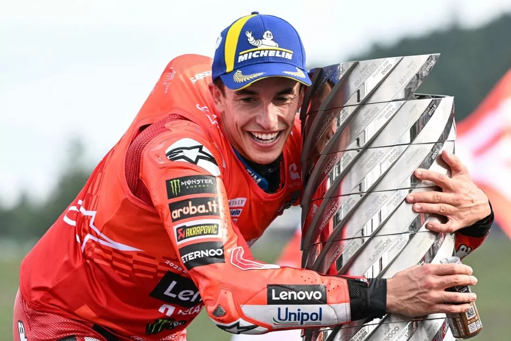 Marc Marquez in tears after comeback MotoGP title: “I’m at peace with ...