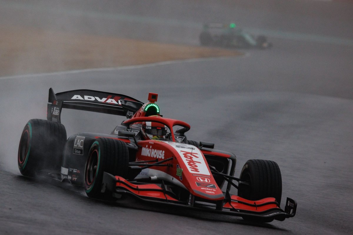 Juju、雨のテストでスーパーフォーミュラ初のスピンアウトも経験「何が良いかを色々試した。明日はもっともっと成長できたら」