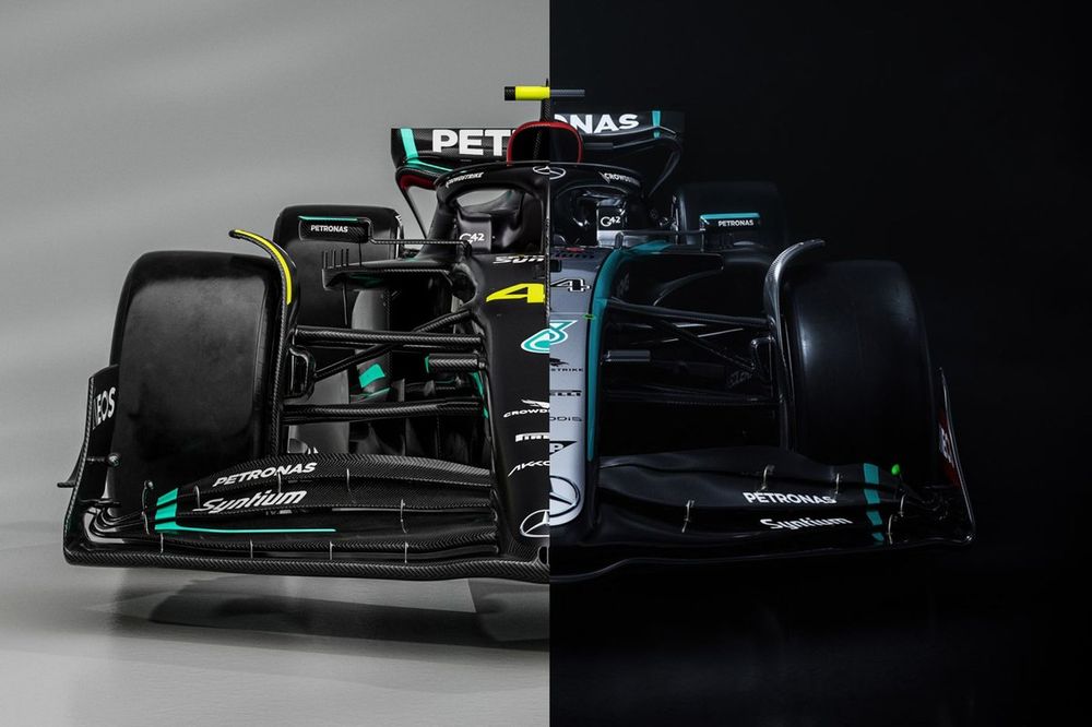 Vergleich Formel-1-Autos 2023 vs. 2024: Mercedes