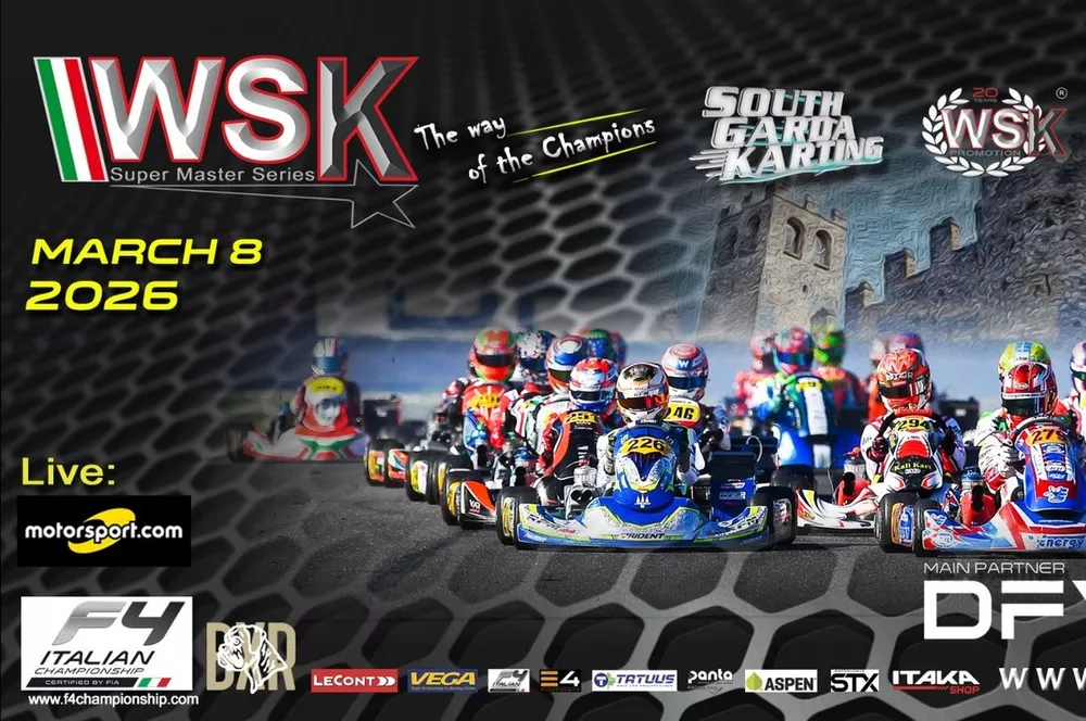 LIVE: WSK Super Master Series - Round 4 in Lonato