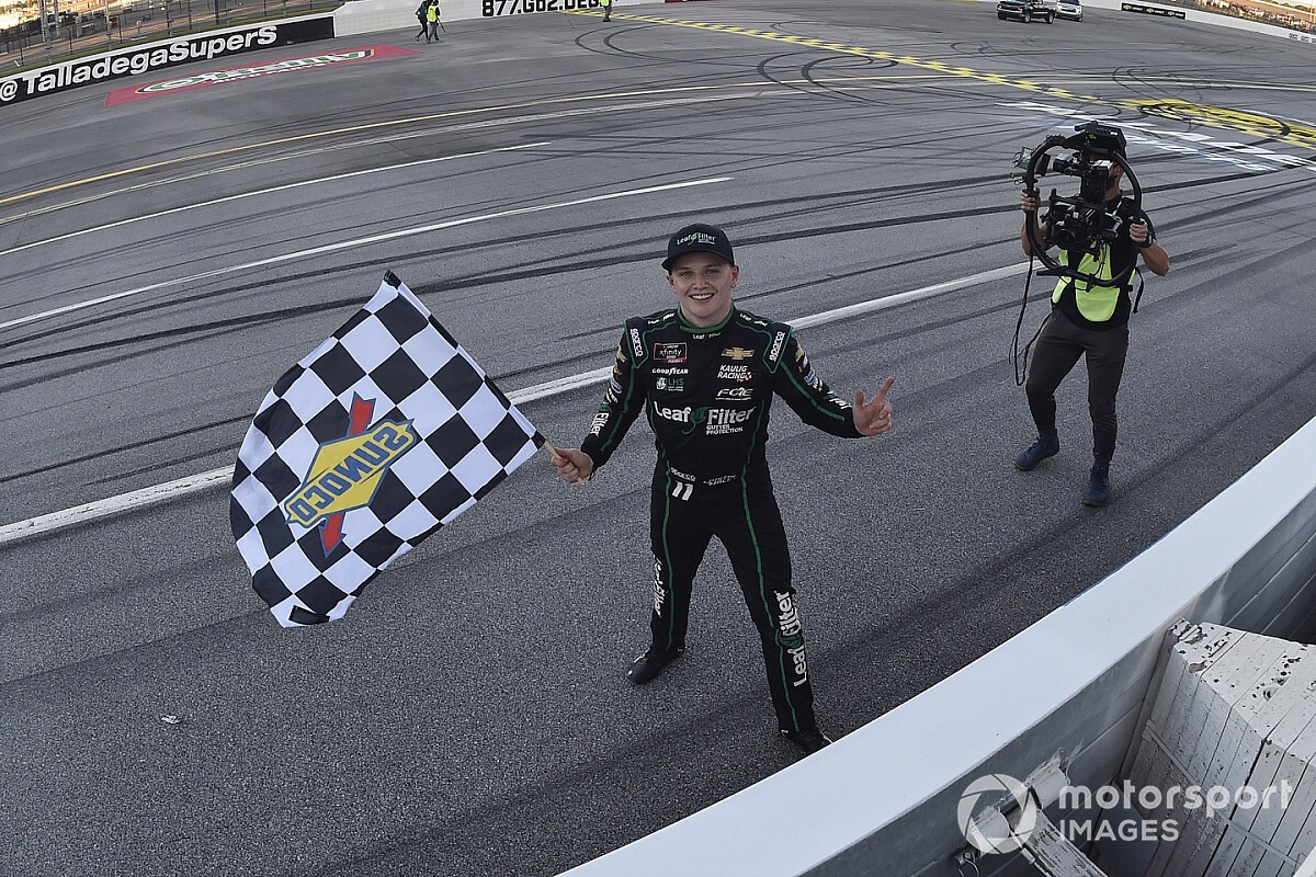 Justin Haley completes season-sweep of Talladega Xfinity races