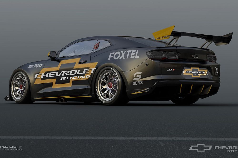 New look for Gen3 Camaro Supercar