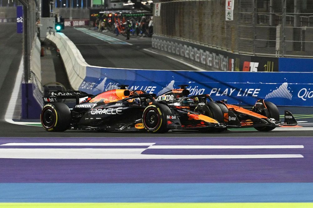 Zak Brown on Max Verstappen's penalty: "Oscar was clearly up the inside"