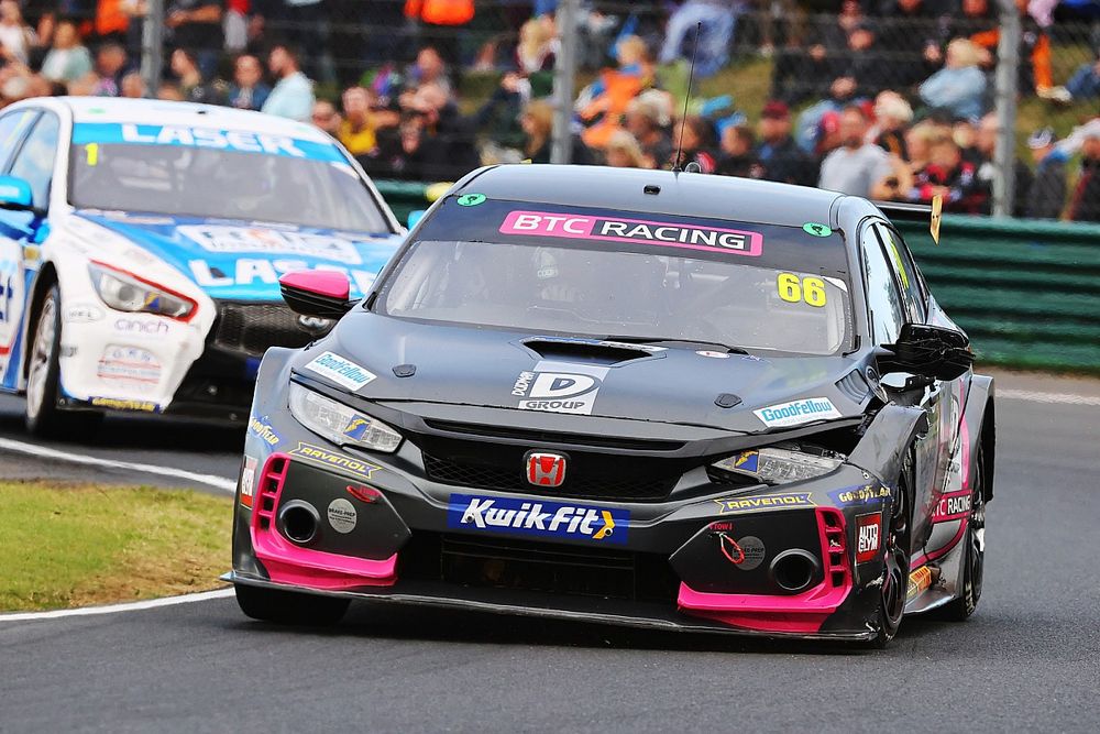 BTCC: Jason Plato tests BTC Honda as team retains Josh Cook