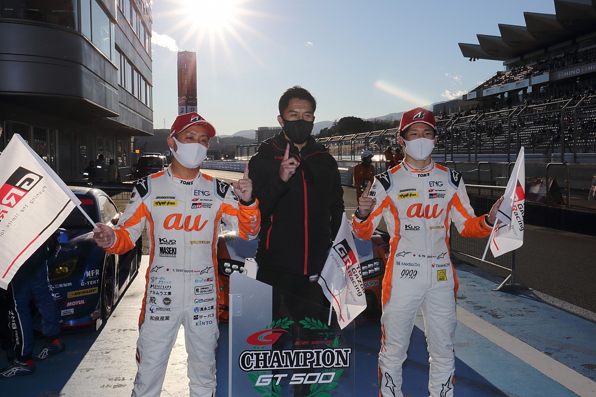 Toyota's Sho Tsuboi shocked first win yielded SUPER GT title