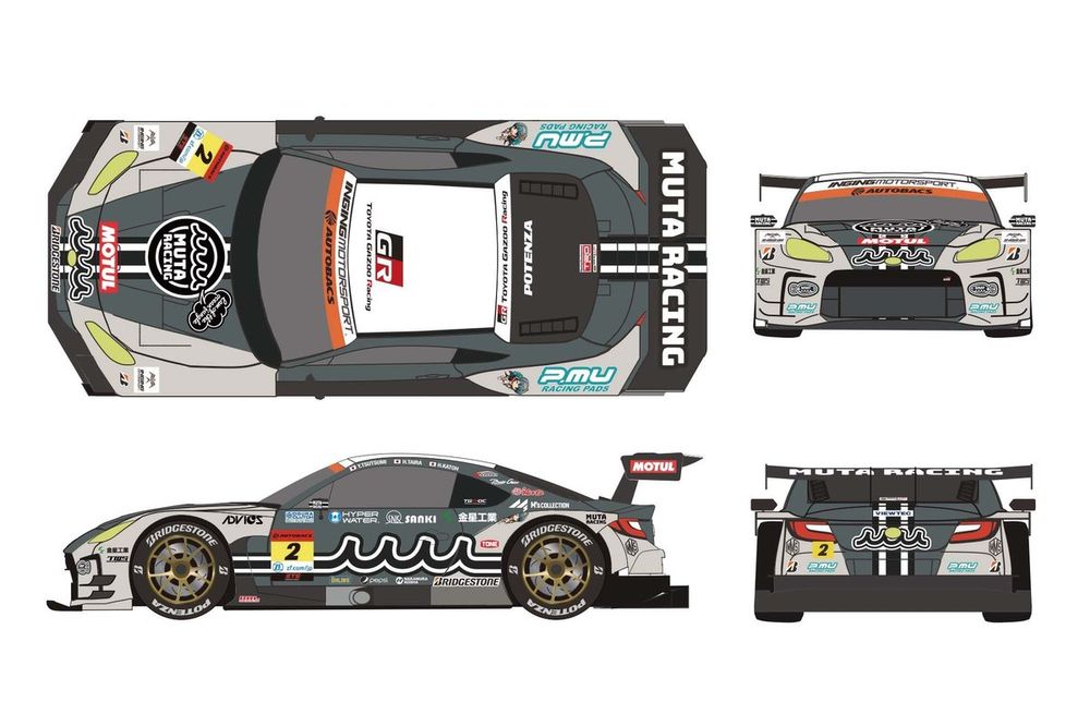 muta Racing INGING、2024年スーパーGT参戦体制発表。昨年の体制を継続「今年こそ優勝し、シリーズチャンピオンの獲得を目指す」