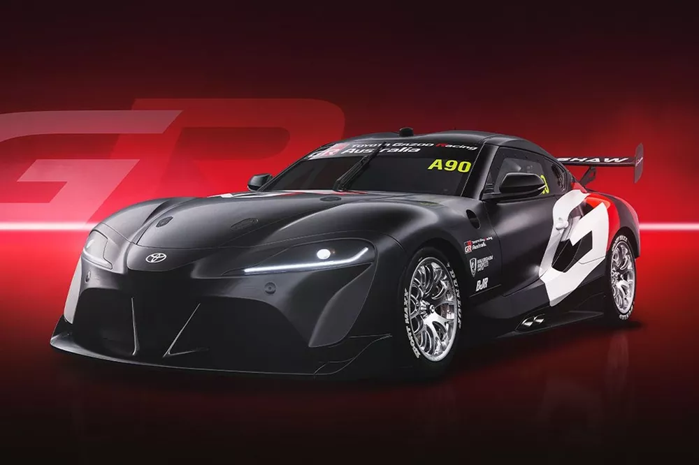 Toyota unveils V8-powered Supra for 2026 Supercars season