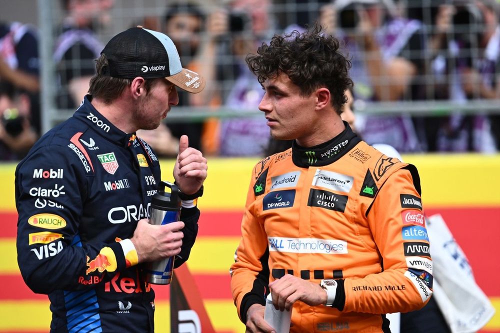 Zo schatten de bookmakers de F1-titelkansen van Max Verstappen en Lando Norris in