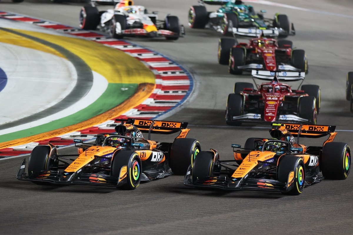 Piastri ziet geen voorkeursbehandeling Norris bij McLaren F1