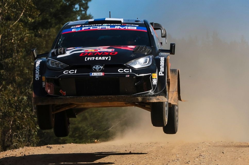 WRC Chile: Rovanpera leads as thick fog shuffles the order