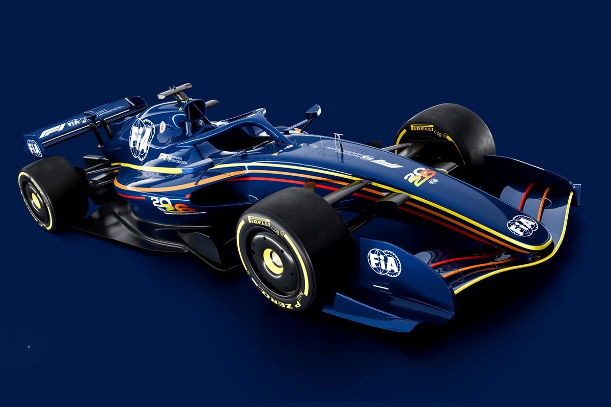 Revealed: First images of Formula 1's new 2026 car concept
