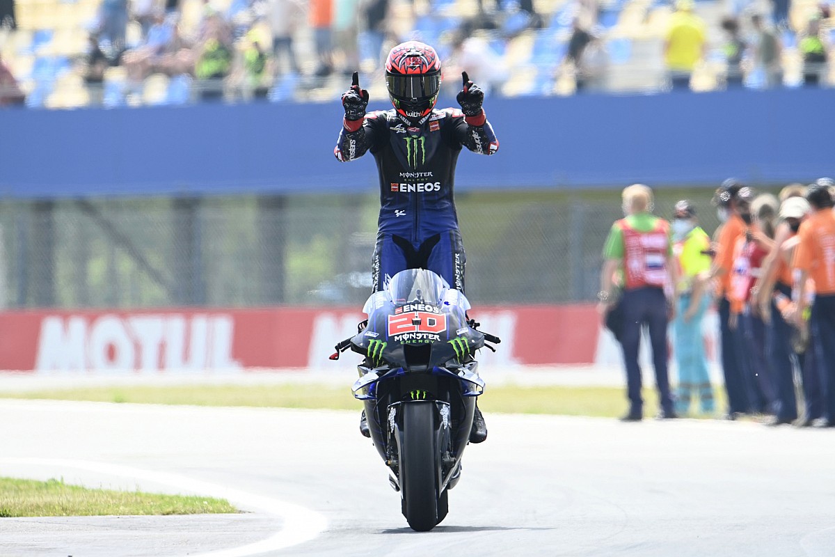 Assen MotoGP: Quartararo scores dominant win ahead of Vinales