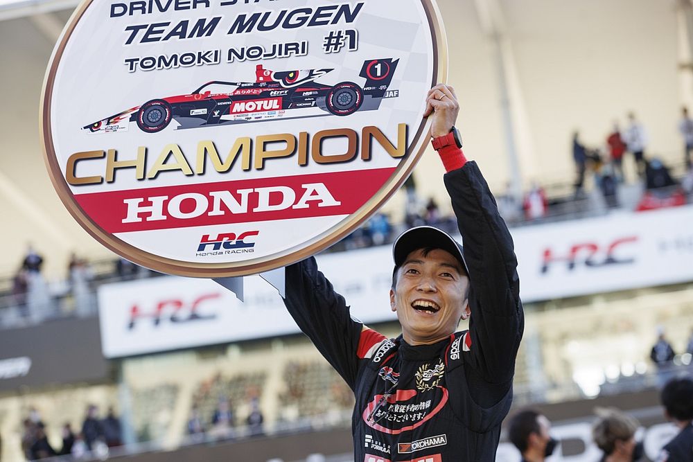 Tomoki Nojiri elated after "miraculous" Super Formula season