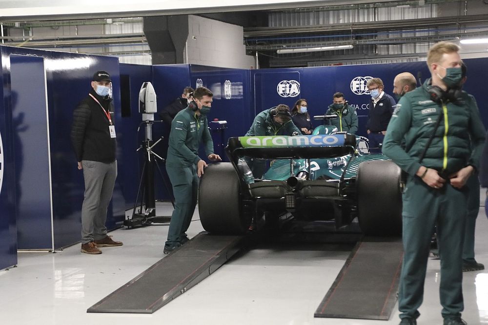 FIA explains laser scanning system for F1 scrutineering