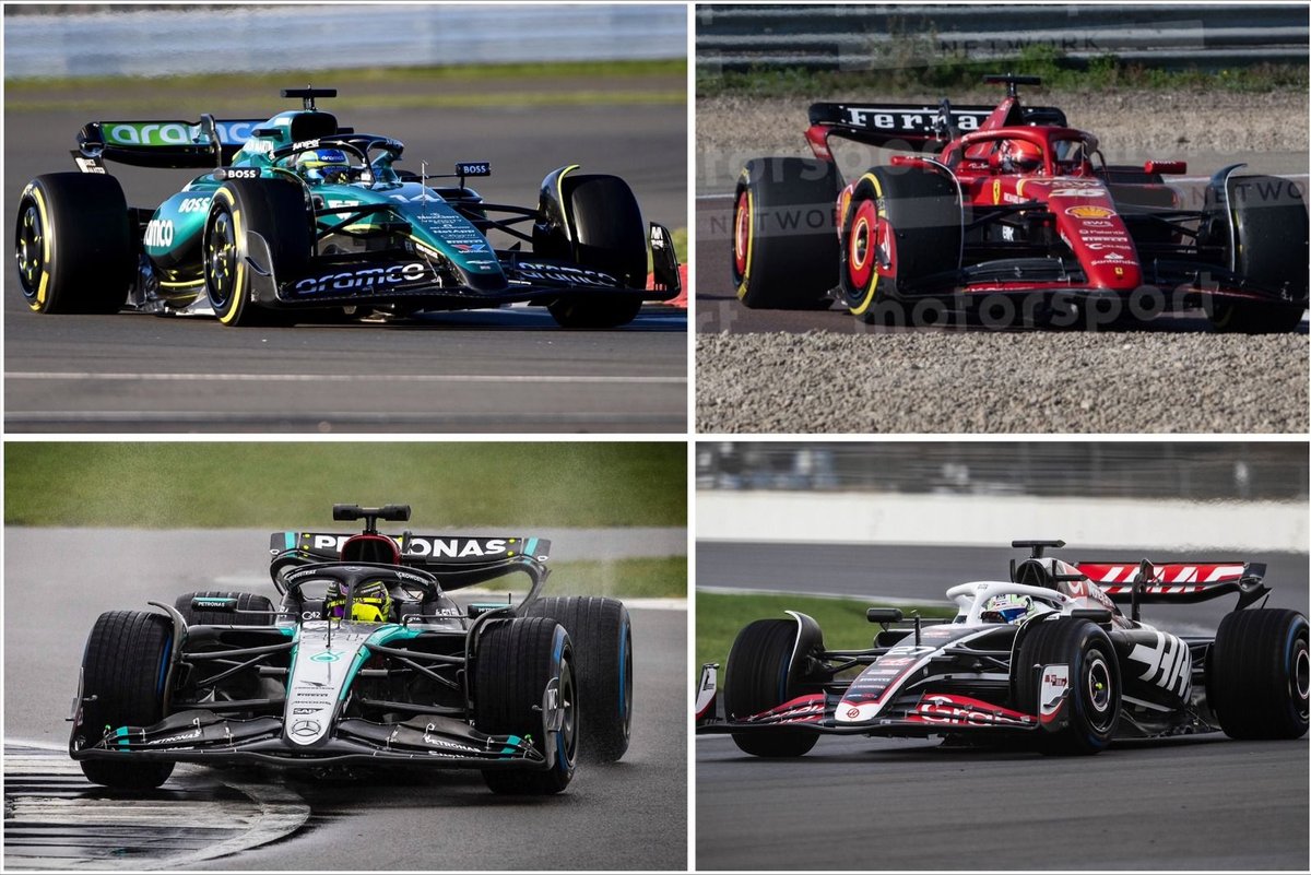 Vídeos y fotos: ¡así lucen los coches de F1 2024 en circuito!