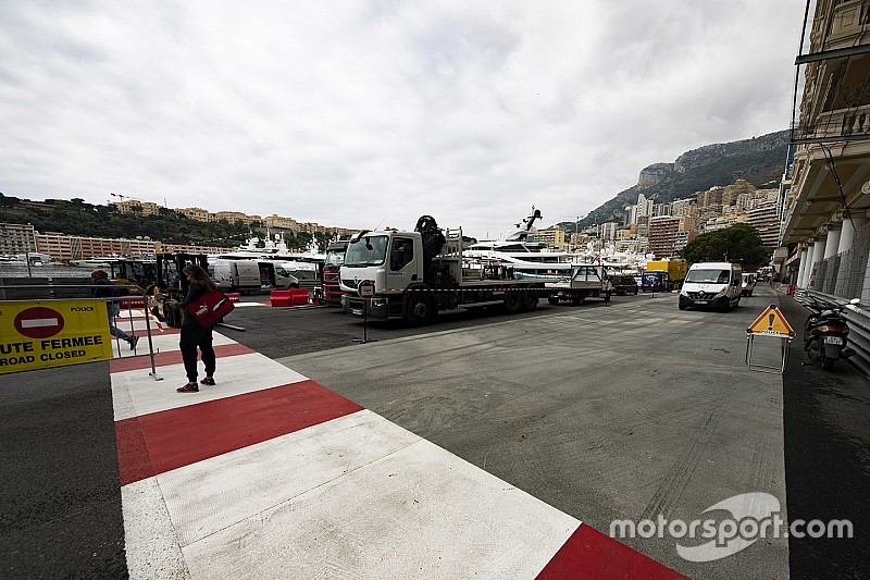 Mónaco aplica una superficie de alto agarre en la escapatoria de la chicane