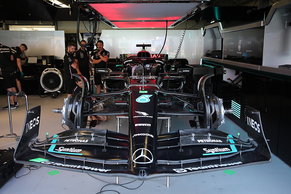 Russell: Mercedes will treat Monaco F1 update outcome “with a pinch of ...