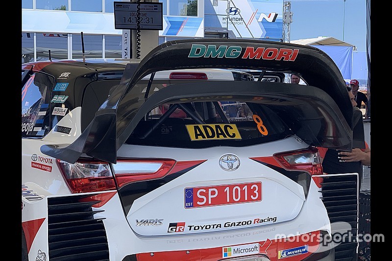 Toyota adjusts rear wing after FIA rules clarification