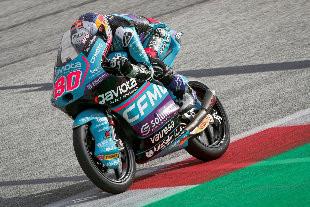FP Moto3 Aragon: David Alonso Impresif, Arbi P24