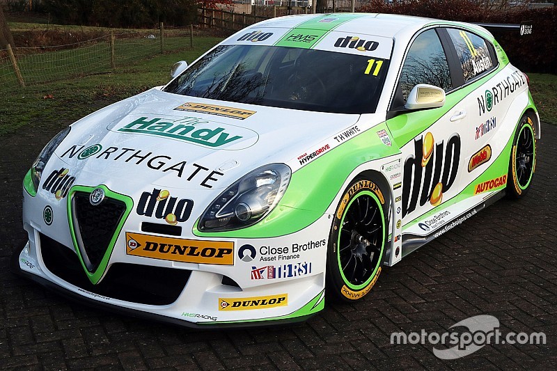 HMS Racing's Alfa Romeo BTCC car unveiled at ASI