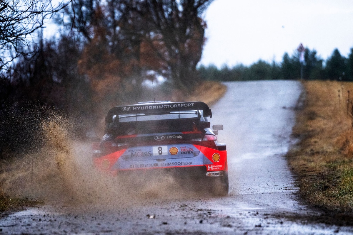 WRC Monte Carlo: Tanak fastest as 2025 WRC cars make competitive debut