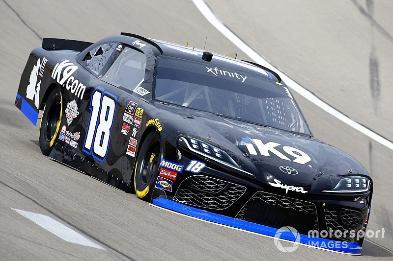 Kyle Busch holds on in double OT for Xfinity win at Las Vegas