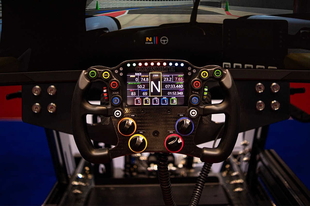 Cosworth launches sim racing steering wheel