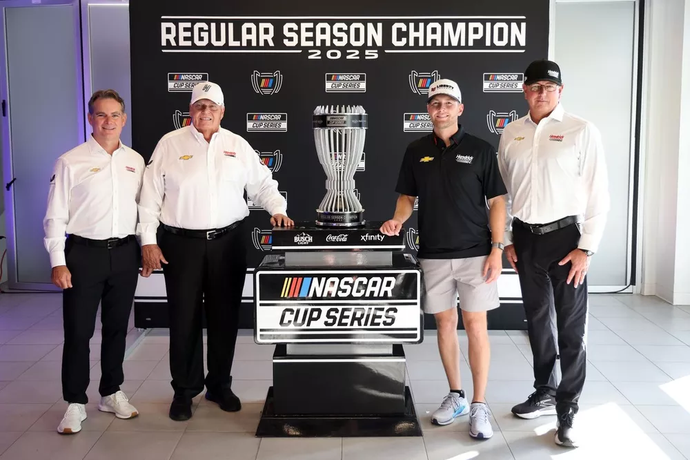 The official 2025 NASCAR Cup playoff grid