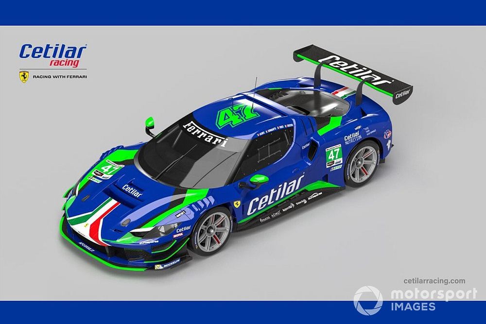 IMSA | Cetilar al via con la Ferrari 296, a Daytona c'è Cheever