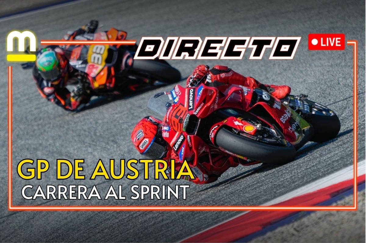 MOTOGP EN VIVO: la carrera sprint del GP de Austria 2025 | Live Text ...