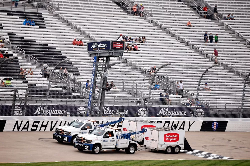 NASCAR Cup Nashville starting lineup: Denny Hamlin on pole as ...