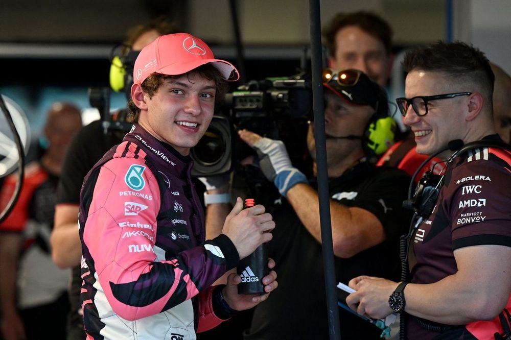 Kimi Antonelli reveals who’s most active in F1 drivers’ group chat ahead of WhatsApp documentary ...