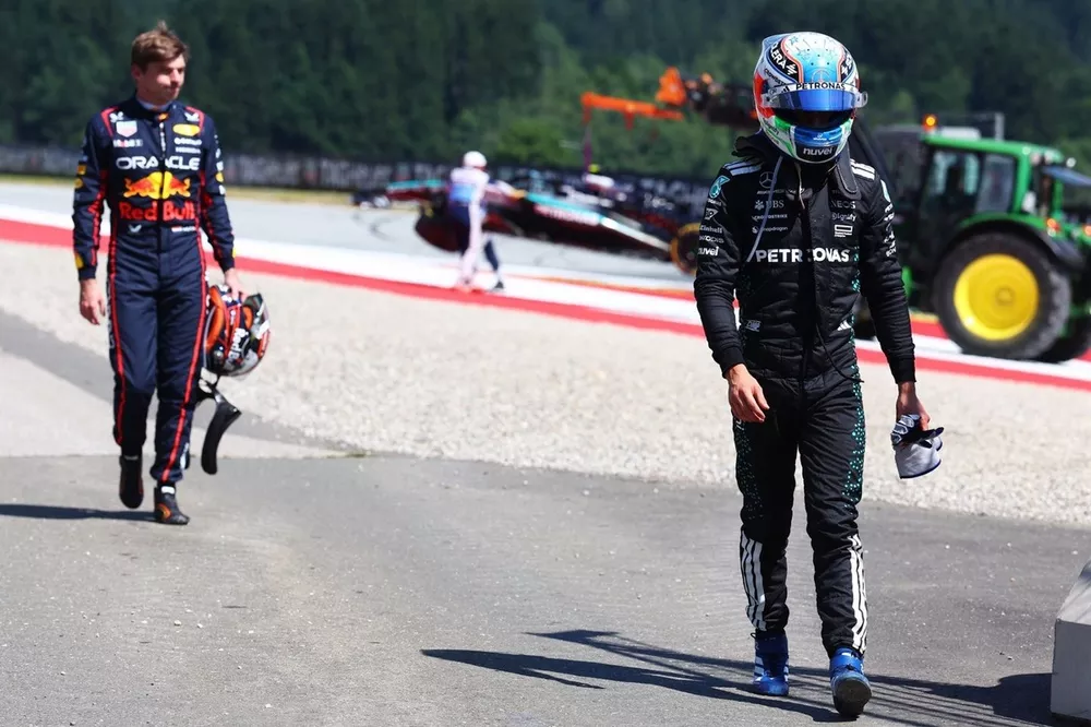 Kimi Antonelli was at risk at Mercedes for F1 2026, George Russell claims