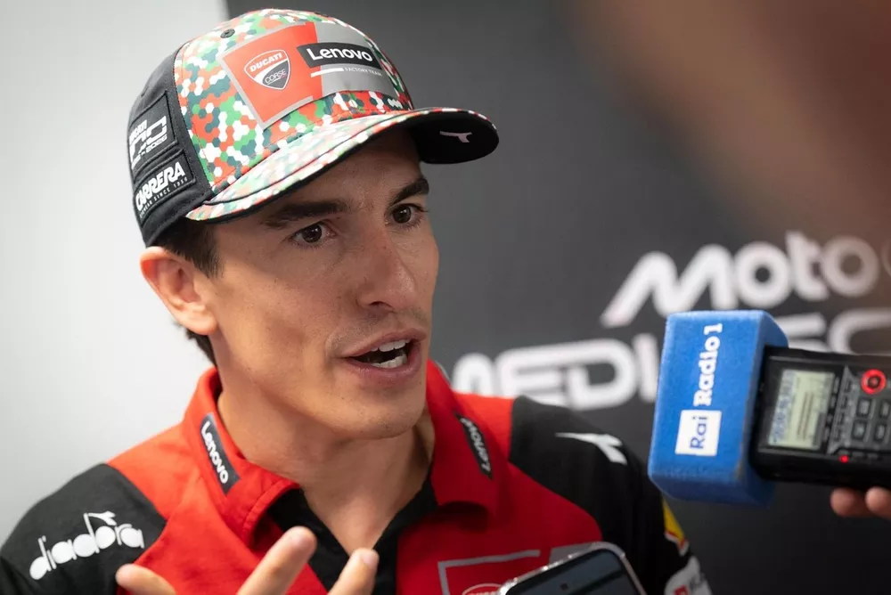 Marc Márquez quedó "paralizado" al ver el accidente de su hermano Alex ...
