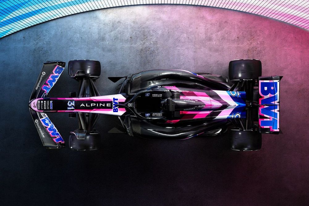 Alpine F1 aura sa livrée "rose" pendant un tiers de la saison