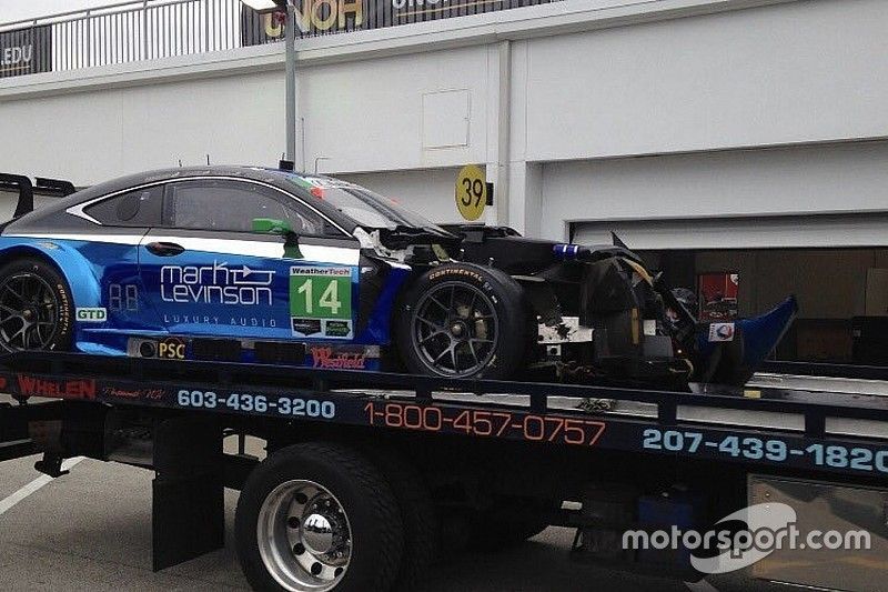 Pruett "not exactly sure what took place" to cause wreck