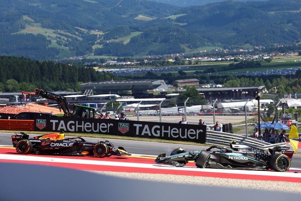 Kimi Antonelli handed British GP grid drop for crash with Max ...