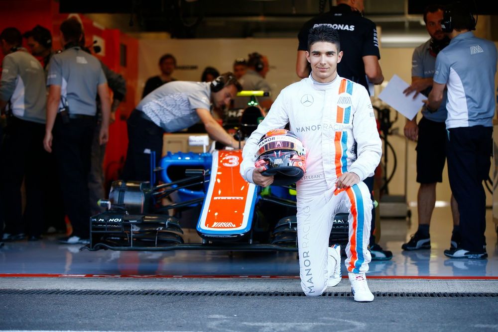 De eerste F1-race van Esteban Ocon: "Gedroomd van dit moment"