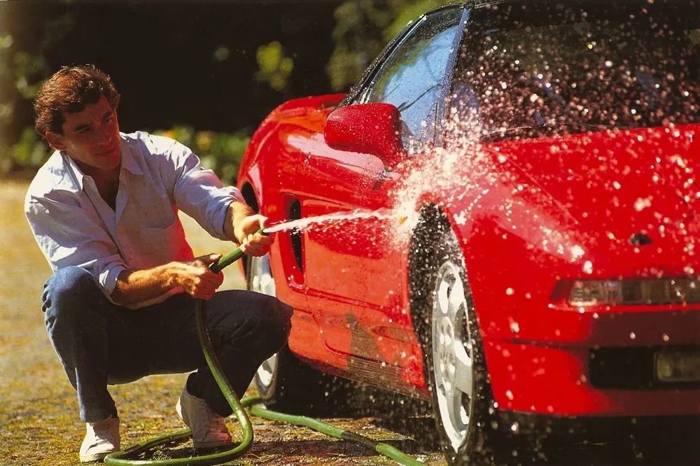 Stuk F1-geschiedenis te koop: Honda NSX van Senna in verkoop