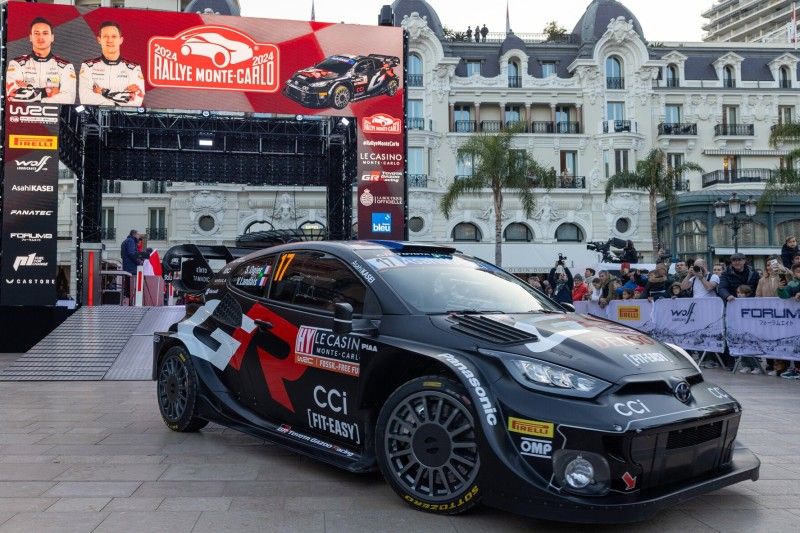 WRC Rallye Monte-Carlo 2025: Toyota mit großem Aufgebot am Start