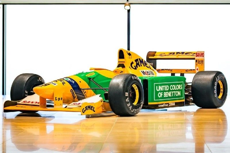 Benetton B192: Das erste Siegerauto von "Schumi" wird versteigert