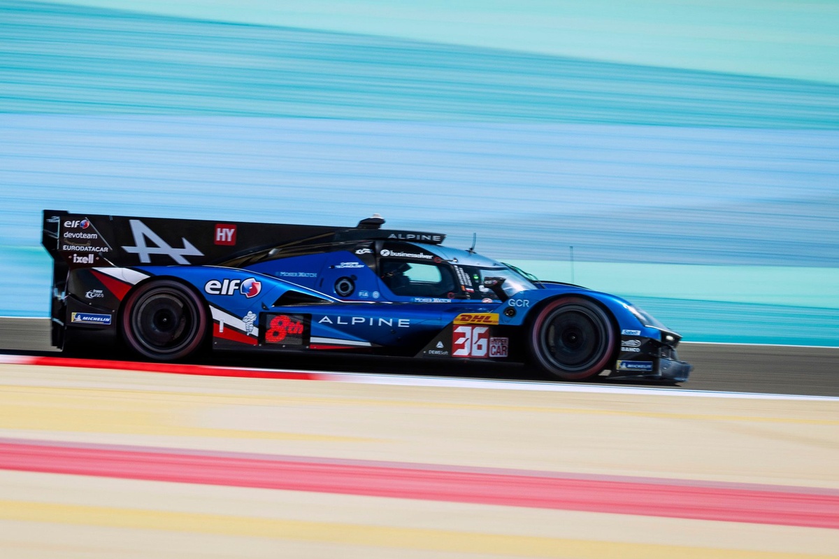 Da Costa tops WEC Bahrain test for Alpine