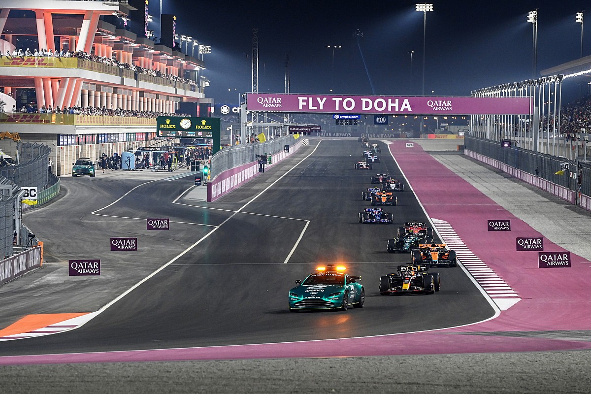 Resumen y resultados de la carrera del GP de Qatar 2023 de F1