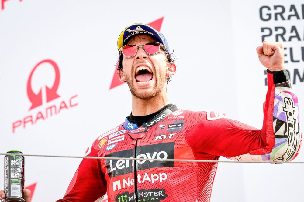 MotoGP Emilia Romagna GP: Bastianini takes controversial win, Bagnaia ...