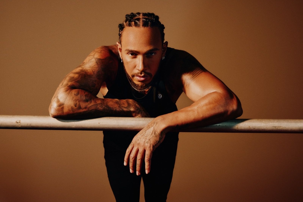 Call it LewLewLemon: Hamilton is Lululemon's newest ambassador