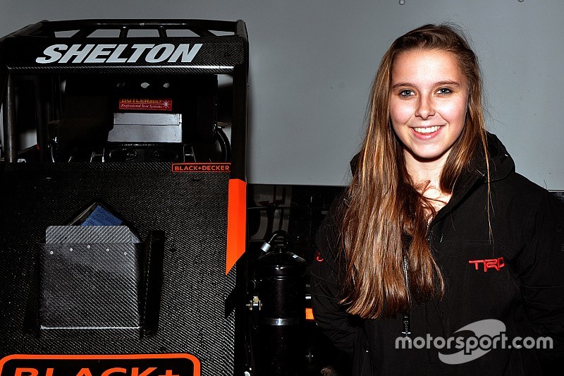 Chili Bowl rookie Holly Shelton is quickly scaling the racing ladder