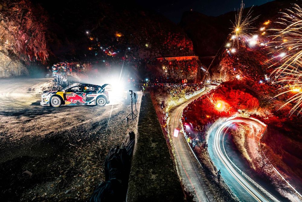 Galería WRC: las impresionantes fotos de la noche del Rally de Montecarlo