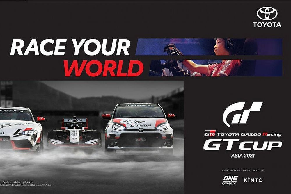 ONE Esports-Toyota Berkolaborasi Hadirkan TGR GT Cup Asia 2021