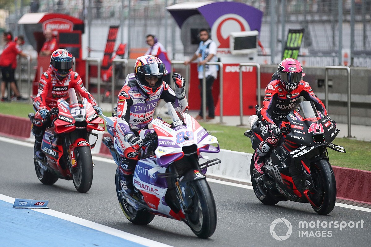 MotoGP Indian GP sprint facing rain delay and additional practice