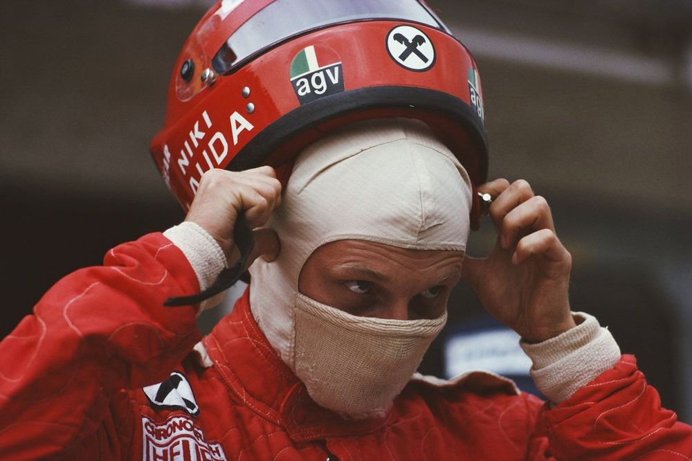 El casco quemado de Niki Lauda en Alemania 1976 se subastará en Miami